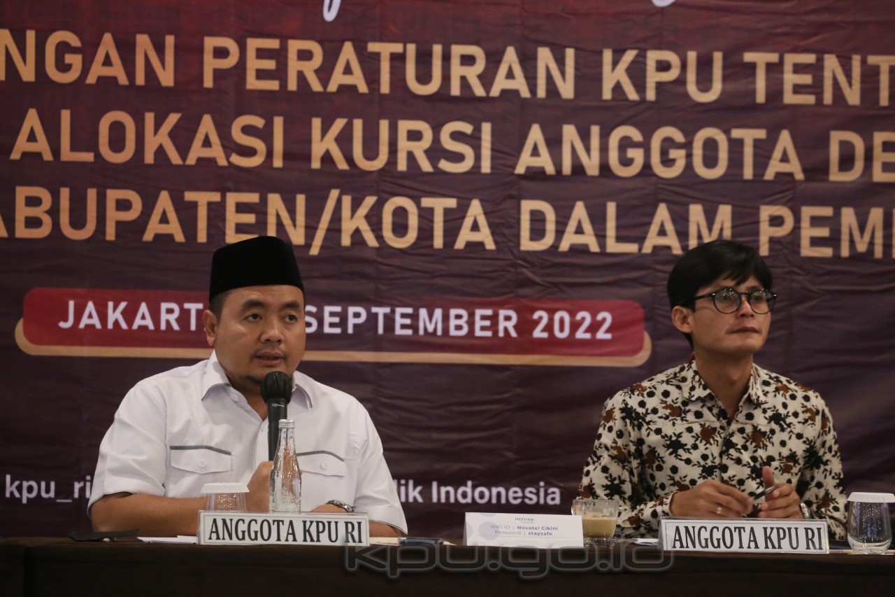 KPU KEPRI - Penataan Dapil dan Pemanfaatan Sidapil